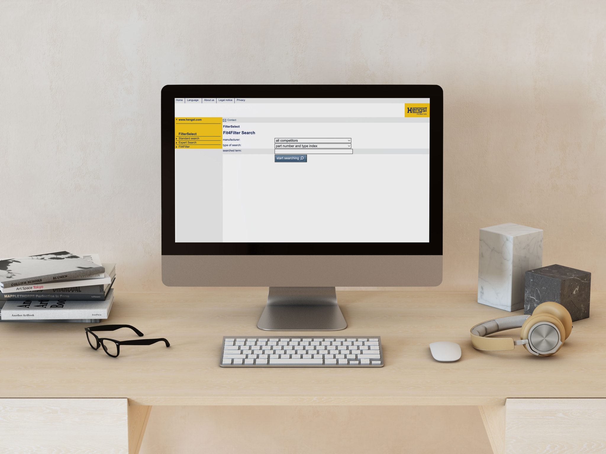 Online Filter Cross Reference Tool